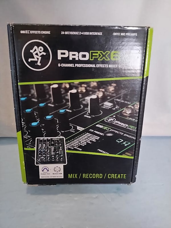 Mackie PROFX6v3 6 Channel Professional Mixer | Reverb