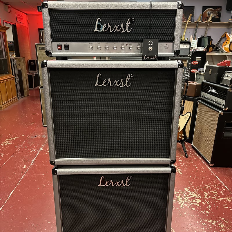 Lerxst Omega Alex Lifeson Head and 2-2x12 Cabinets 2013 - | Reverb