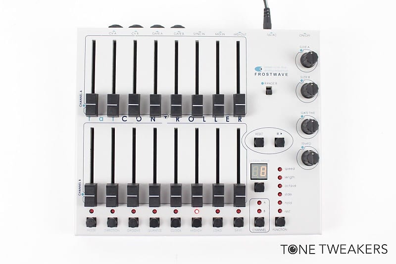 Frostwave Fat Controller Analog Sequencer cv gate midi | Reverb