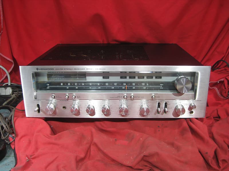 Vintage Kenwood KR-8010 High Power Stereo am/fm receiver - | Reverb