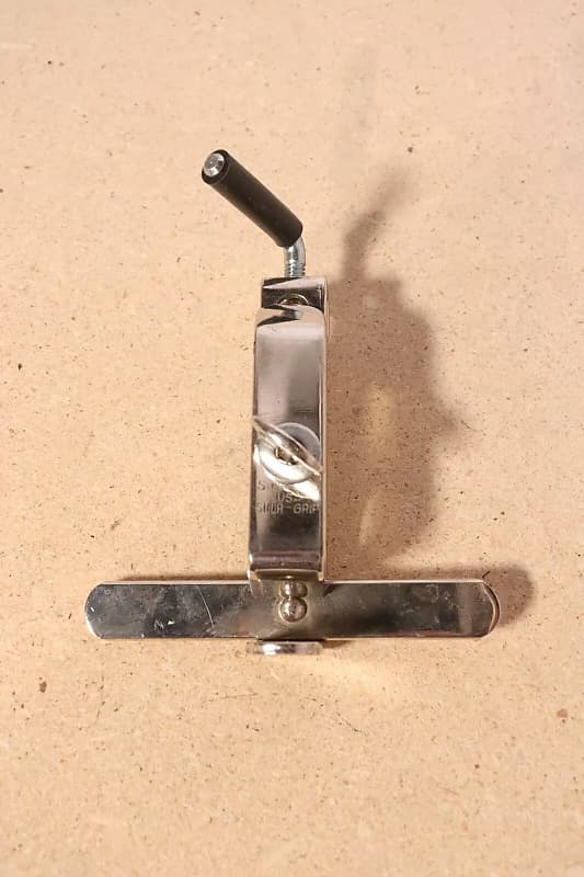 Slingerland Shur Grip Tempo Block Mount Nickel Vintage 1930's | Reverb