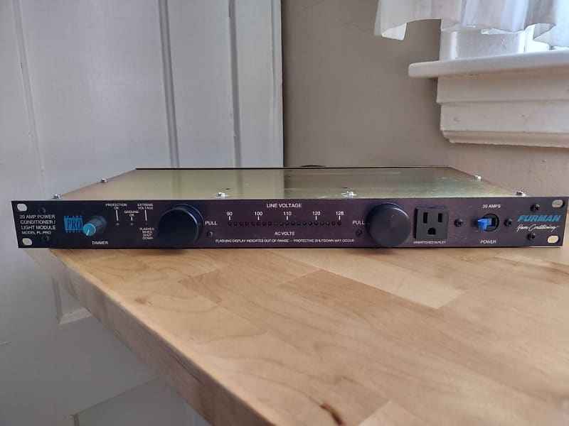 FURMAN PL-PRO 20 amp power conditioner - made in USA, 1U | Reverb
