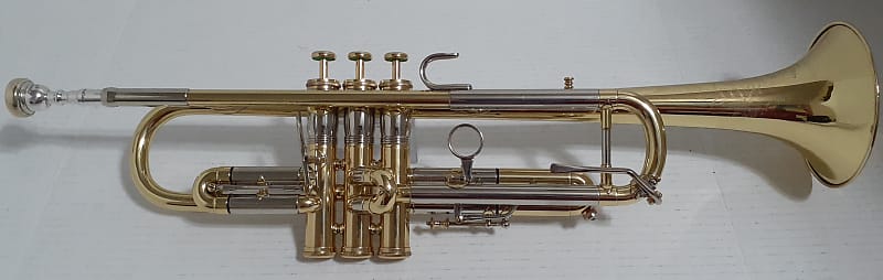 Besson 10-10 Model 35 BREVETE Trumpet. Mouthpiece & Case . | Reverb