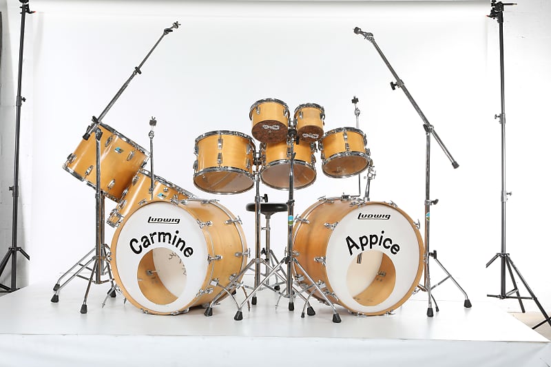 Carmine Appice's Ludwig 1976 Realistic Rock, Rod Stewart, Ted | Reverb