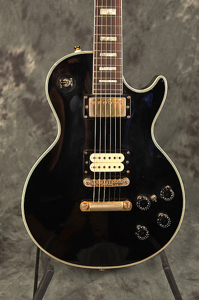 Electra X210 Omega LP Custom 70s Ebony / Black | Reverb