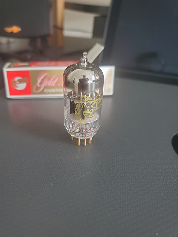 Genalex Gold Lion 12AX7/ECC83 Gold Pin Preamp Tube Genalex | Reverb