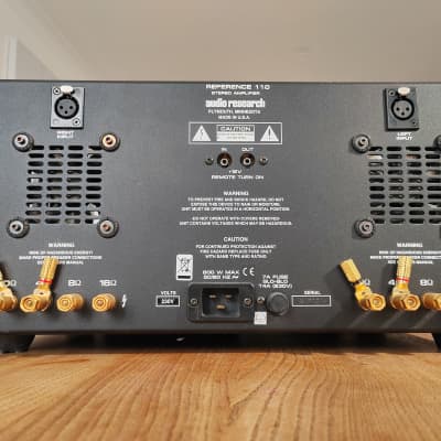 Audio Research Reference 110 Valve Power Amplifier - Silver | Reverb