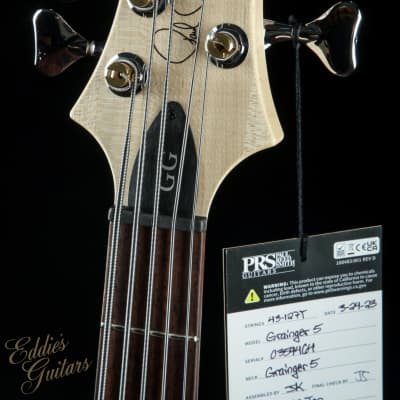 PRS Grainger 5 String Bass - Faded Whale Blue | Reverb