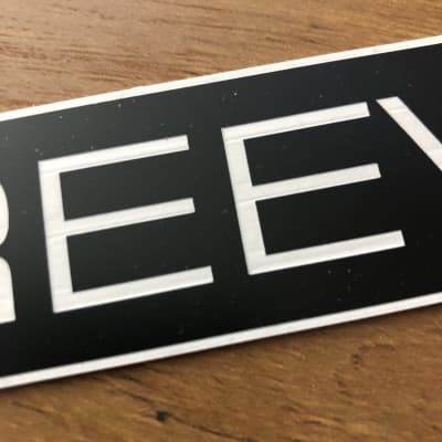 Reeves Logo Badge for Amp Head or Cabinet | Reverb