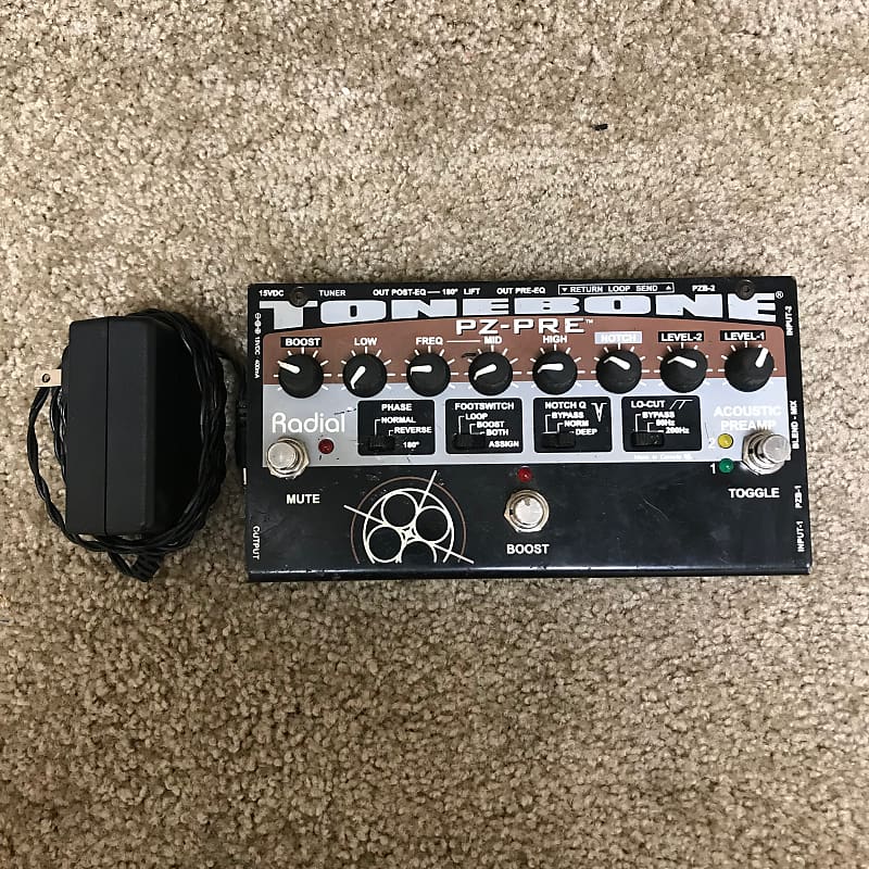 Radial ToneBone PZ-PRE Acoustic Preamp | Reverb