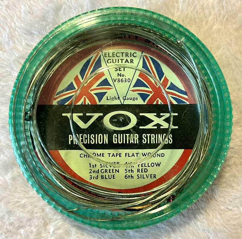 Vox Vintage 1960’s V8630 Precision Guitar Strings Set with | Reverb