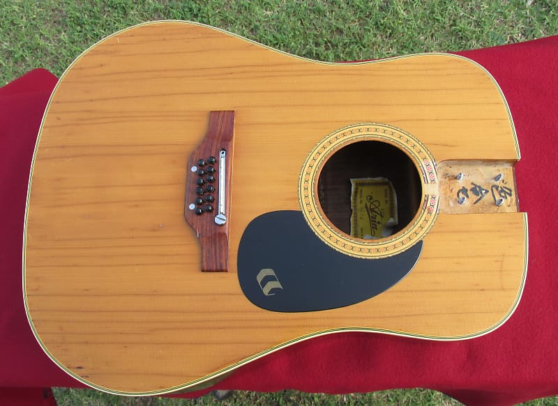 Aria 6814 Dreadnought Body-12 String ROSEWOOD BODY-For Bolt | Reverb