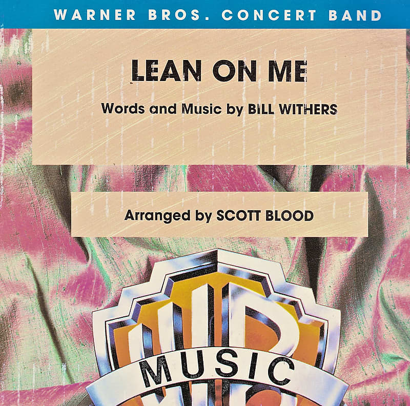 Lean On Me - Bill Withers, Arr. Scott Blood, Concert Band, | Reverb