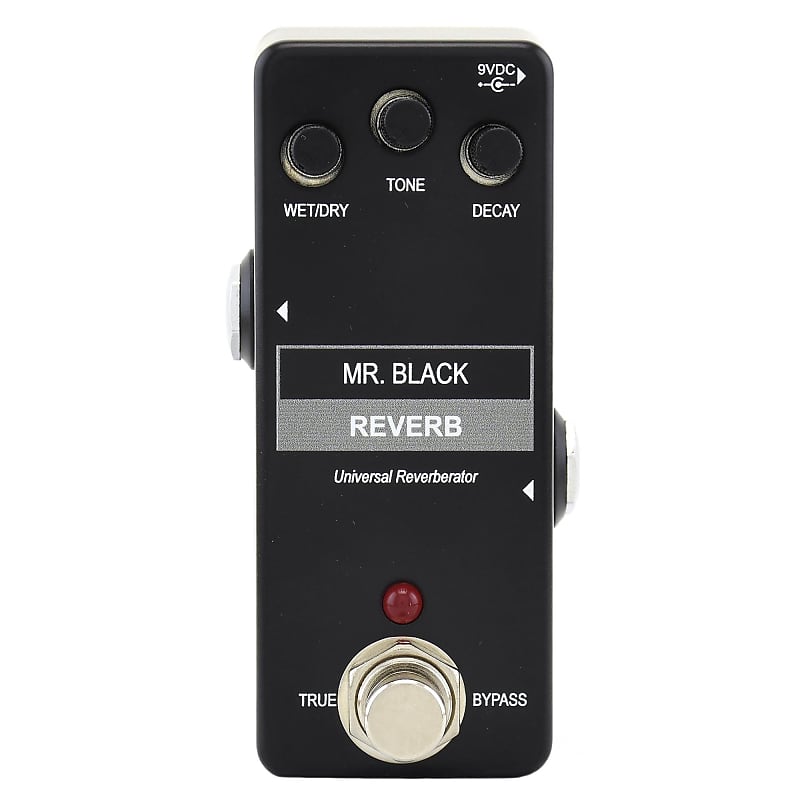 Mr. Black Mini Reverb Pedal | Reverb