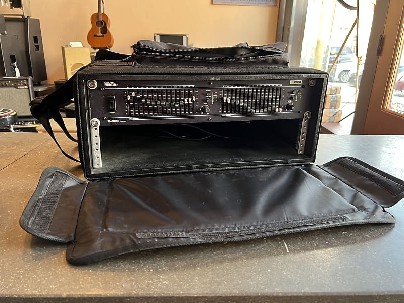 DOD Graphic Equalizer R-830 in Kaces Rack Case/Bag | Reverb