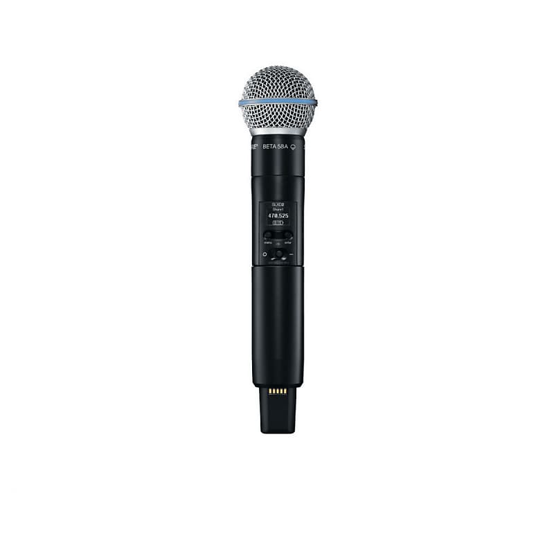Shure SLXD2/B58 Wireless Handheld Microphone Transmitter - | Reverb