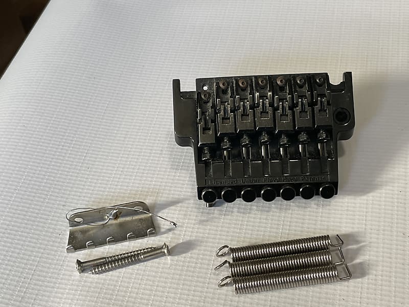 1990's Japan Ibanez RG Series Black Lo Pro Edge 7 String | Reverb