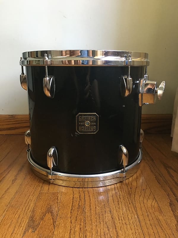 Gretsch 80s Jasper Era 13x11 Tom Black Nitron | Reverb