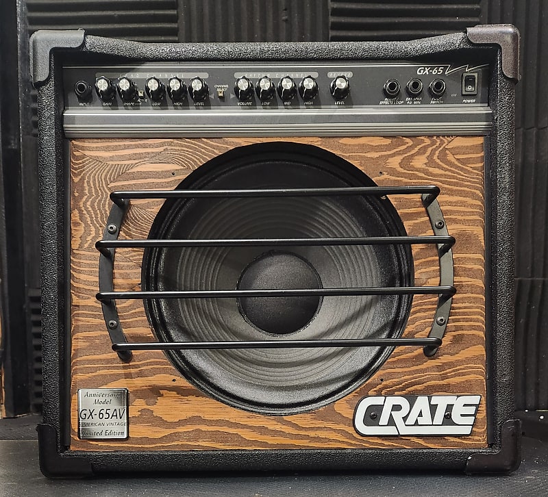 Crate GX-65AV W/ Footswitch & cables | Reverb Australia