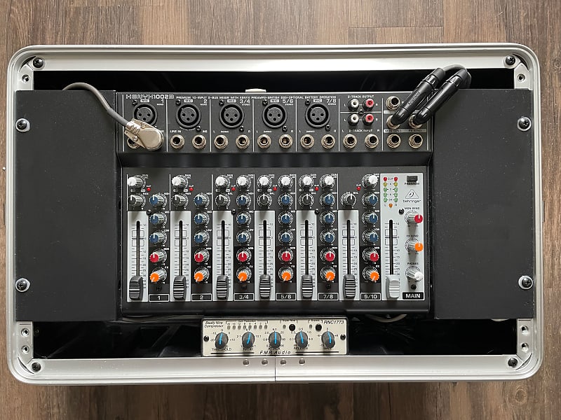 Mixer Rack RNC 1773, dbx GoRack, Behringer Xenyx 1002B | Reverb