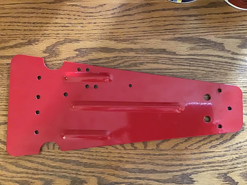 DW Parts: Delta II Red Aluminum Base Plate For DW5000 Pedal | Reverb