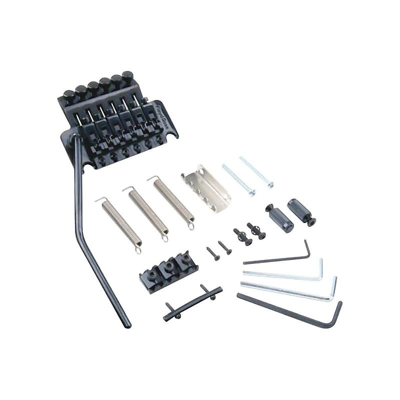 Floyd Rose Pro Low Profile Tremolo FRTP200 Black w/R3 | Reverb