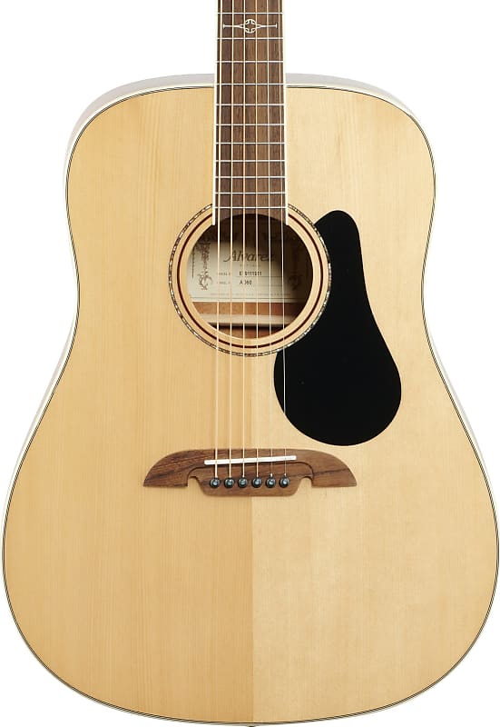 Alvarez AD60 Dreadnought Acoustic Guitar, Solid Spruce Top | Reverb