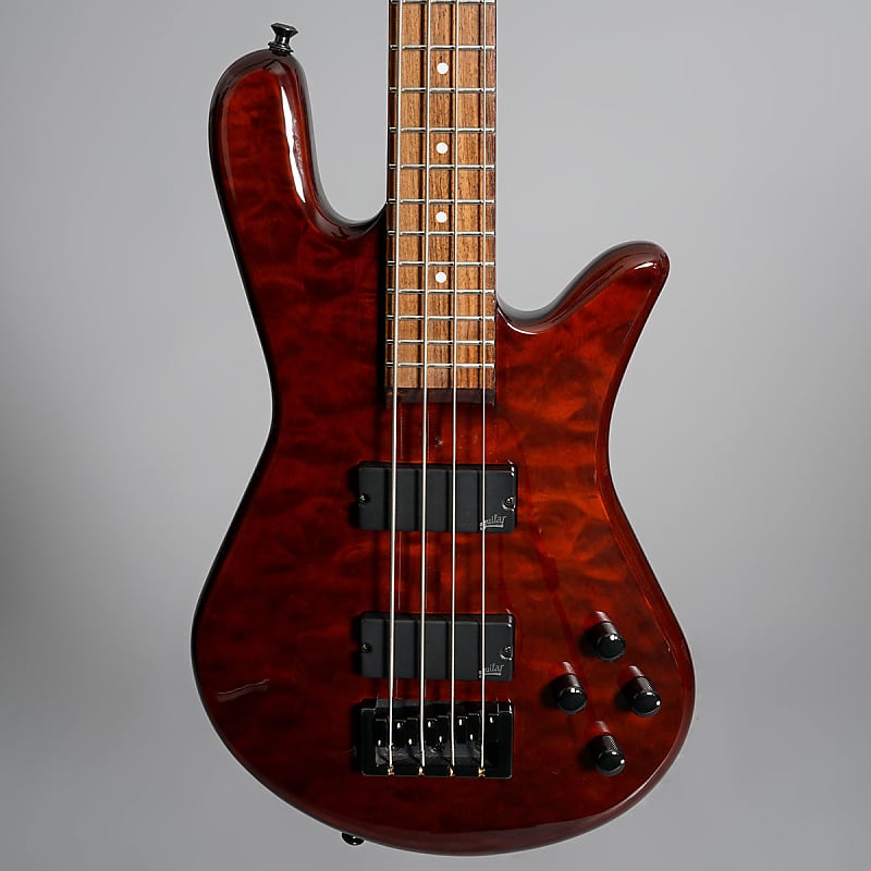 Spector Legend 4 Neck Thru - 2017- Trans Brown | Reverb Australia