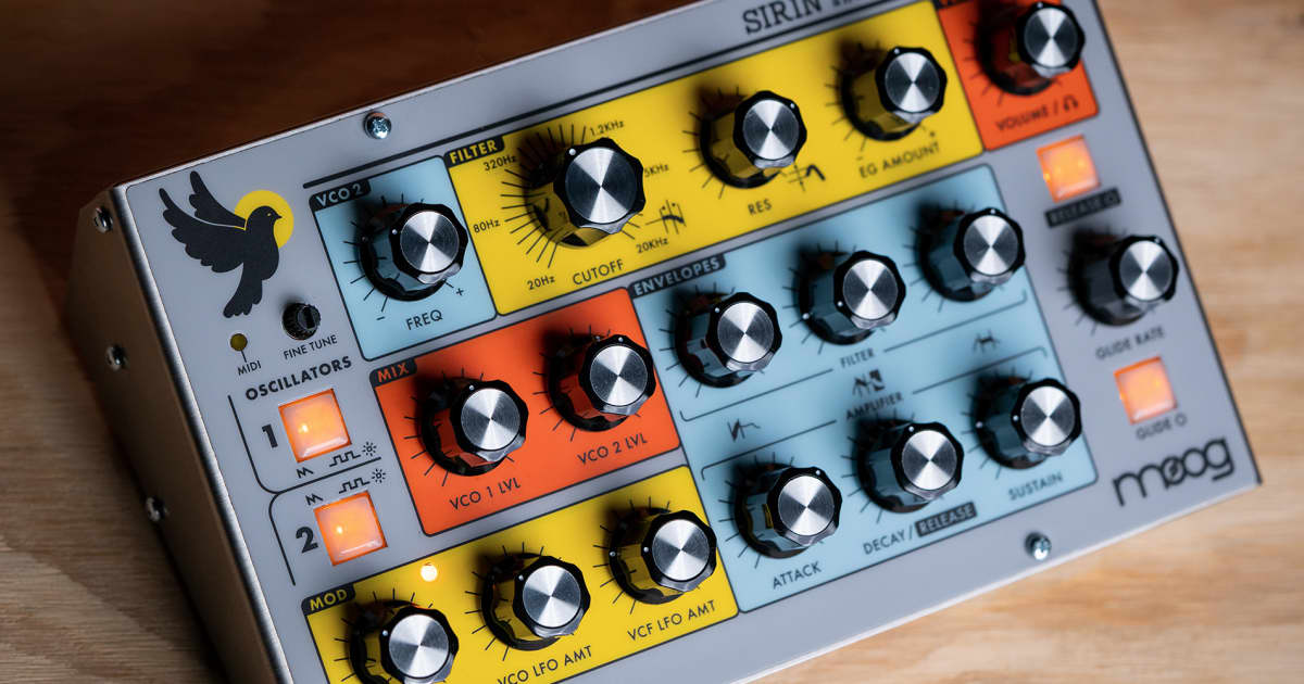 Moog Releases the Sirin Analog Messenger of Joy Synth | Reverb News