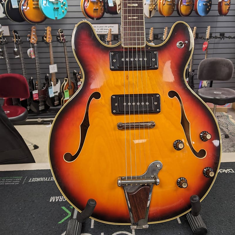 Aria 5102T Semi-Hollow Made In Japan | Reverb