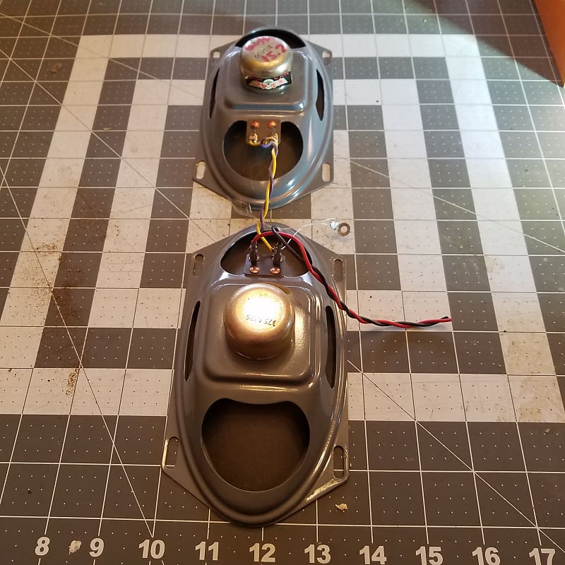 Elac Pair 3.5x7" AlNiCo 16 Ohm Speaker Driver 37SA/36 35 full | Reverb