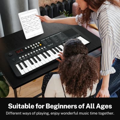 POGOLAB 37 Keys Small Keyboard Piano with Transpose and | Reverb