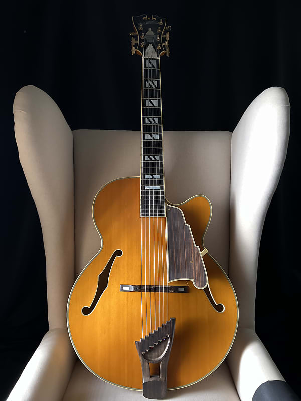 D’Angelico NYL-7 Seven String New Yorker Archtop 17" | Reverb