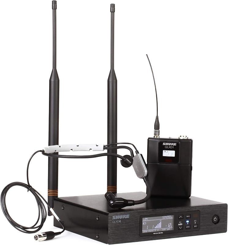 Shure QLXD14/SM35 Headworn Wireless System with SM35 Headset | Reverb