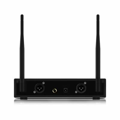 Professional 2 Channel Uhf Wireless Dual Microphone Cordless | Reverb