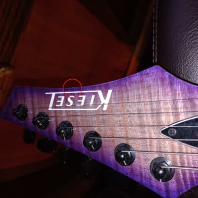 Kiesel Aries A6T - Translucent Purple Flame Maple California | Reverb