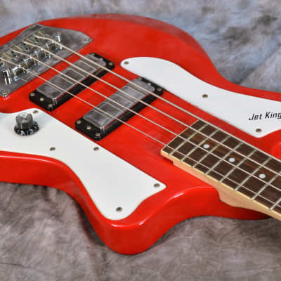 IBANEZ JTKB200 Jet King Bass Guitar - Rare Red Finish | Reverb