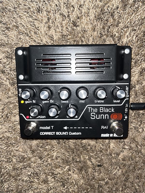 Correct Sound Custom The Black Sunn O))) Black | Reverb