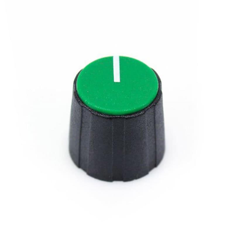 PIxelGear Large 15mm Collet Knob w/ Green Cap for DBX 160X | Reverb