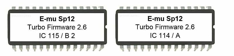 E-MU SP-12 Turbo OS 2.6 EPROM Firmware Upgrade KIT SP12 | Reverb UK