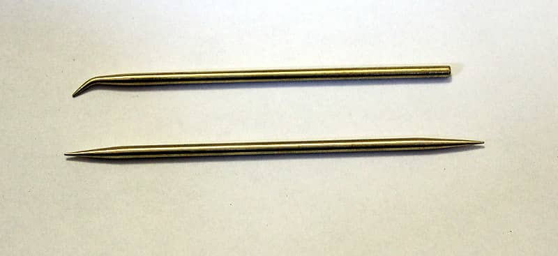 Harmonica Brass Reed Tool Double (2 pc) by Andrew Zajac | Reverb