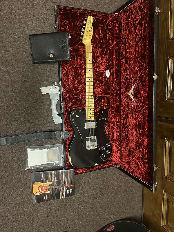 Fender Custom Shop Telecaster Custom 2020 - Black | Reverb