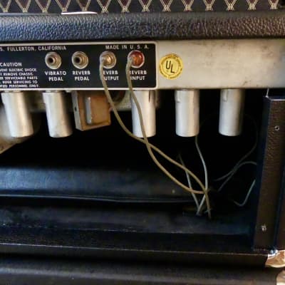 Vintage 1972 Fender Super Six (Twin) Reverb Amp Head With | Reverb