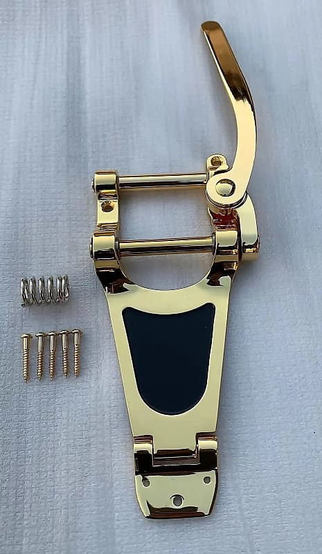 Gold Guitar Vintage Vibrato Tailpiece Rocker Tremolo | Reverb