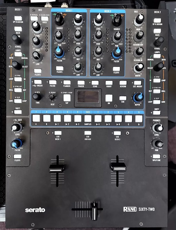 Rane Sixty-Two Serato DJ Mixer | Reverb Rane Sixty-Two Serato DJ Mixer | Reverb