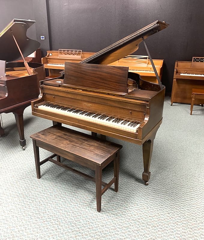 Cable & Sons Grand Piano | Satin Mahogany | SN 10334 | Reverb