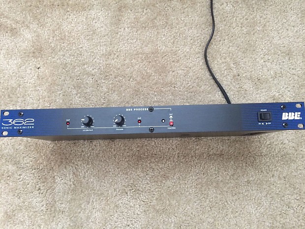 BBE 362 Sonic Maximizer Exciter Stereo Rack-Mount Audio | Reverb