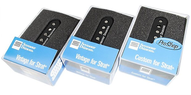 Seymour Duncan SSL-1 / SSL-1rwrp / SSL-5 Pickup Set for | Reverb