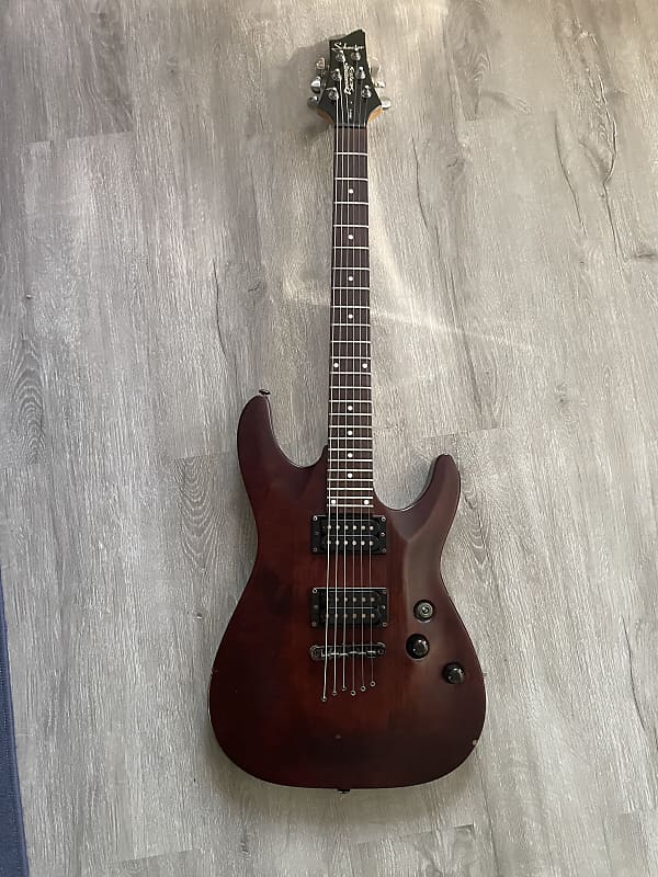 Schecter Diamond Series Omen-6 Solid Body Electric Guitar | Reverb