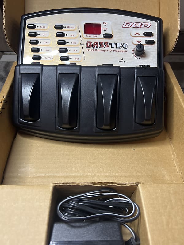 DOD Bass TEC 1997 Black/ Tan | Reverb